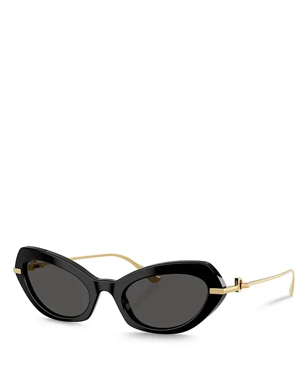 Dolce & Gabbana Flip Butterfly Sunglasses, 52mm - Black