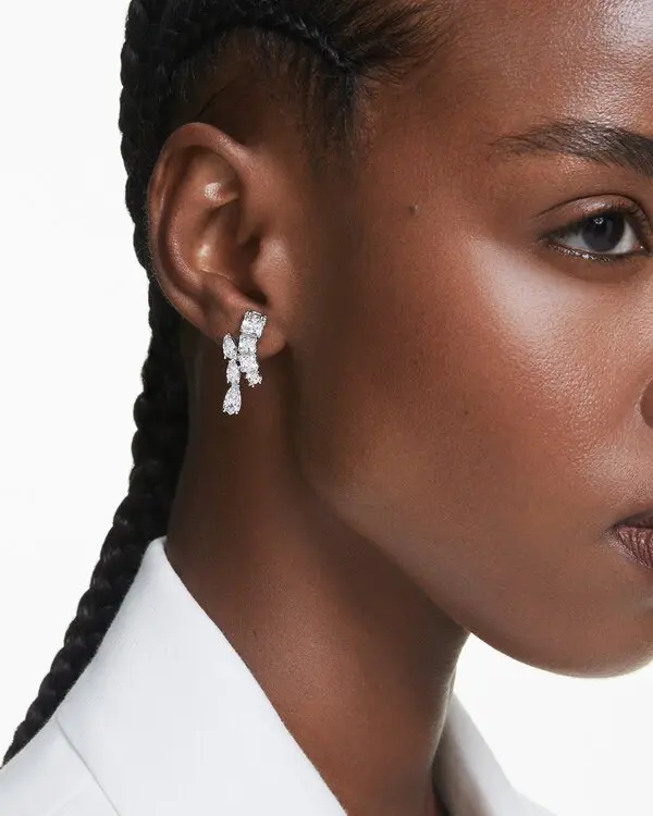 SWAROVSKI Matrix Crystal Drop Earrings