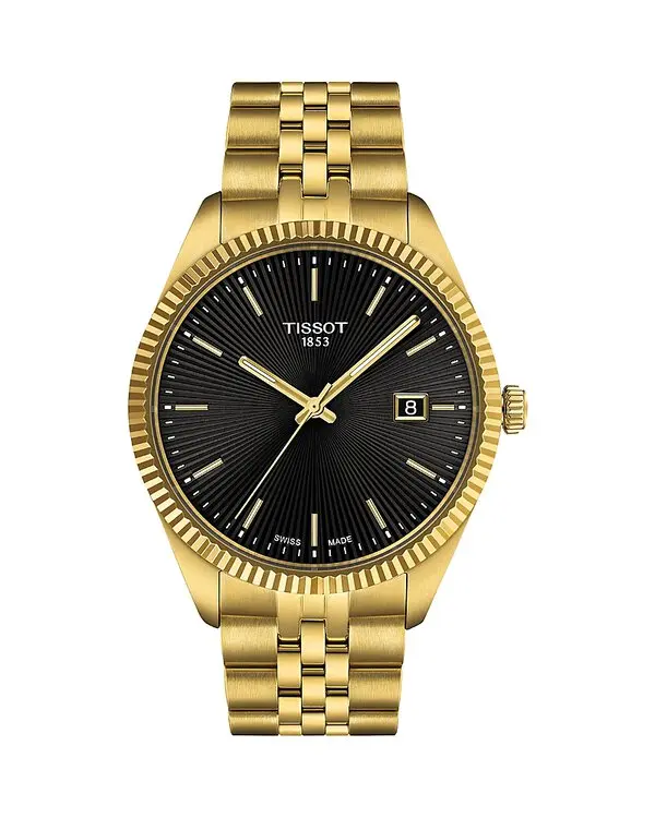 TISSOT Ballade Watch 40mm - Black/gold