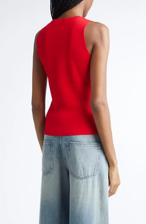 DIESEL® M-caddix-top Sleeveless Rib Top