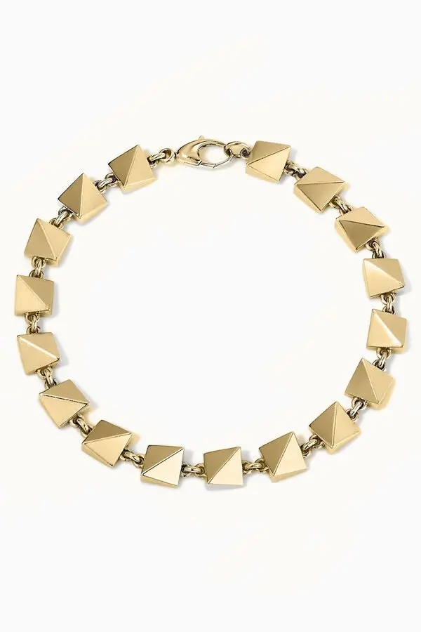 ETIQ Name Deconstruct Link Bracelet - Gold