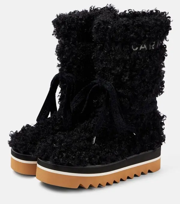 Stella McCartney Elyse Snow Boots - Black