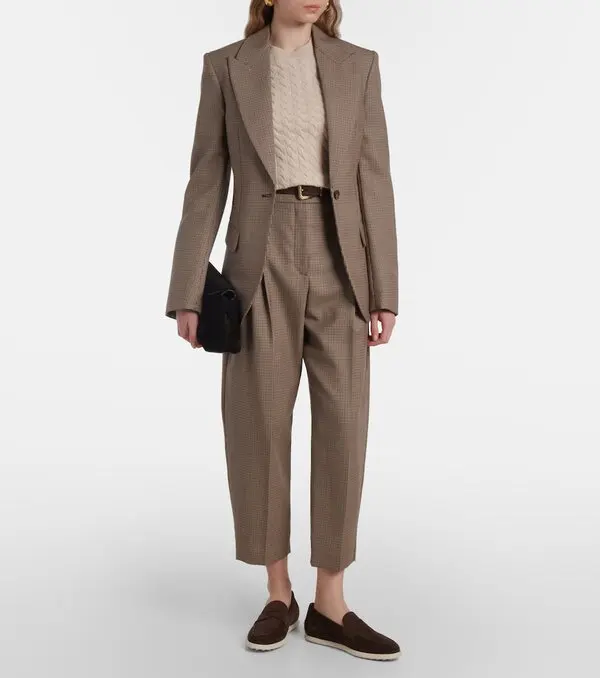 TOD'S Suede Loafers - Brown