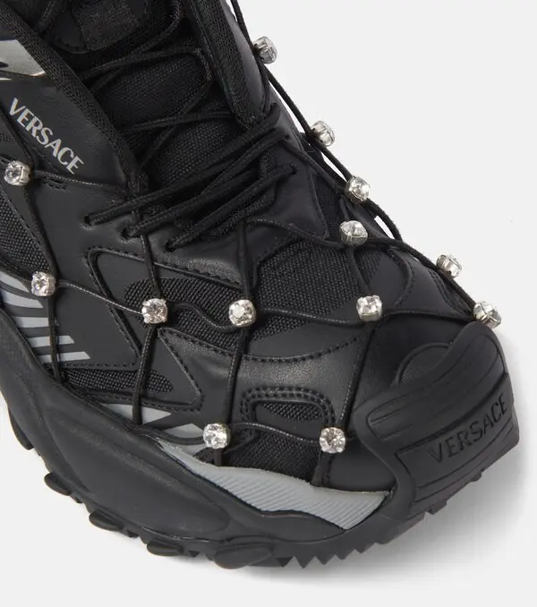 Versace Mercury M_vs_02 Mesh Sneakers - Black