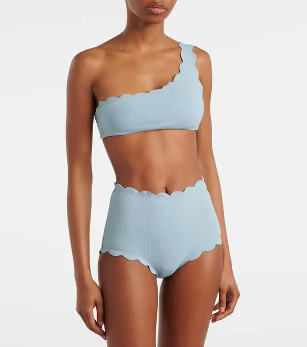 Marysia Santa Barbara One-shoulder Bikini Top