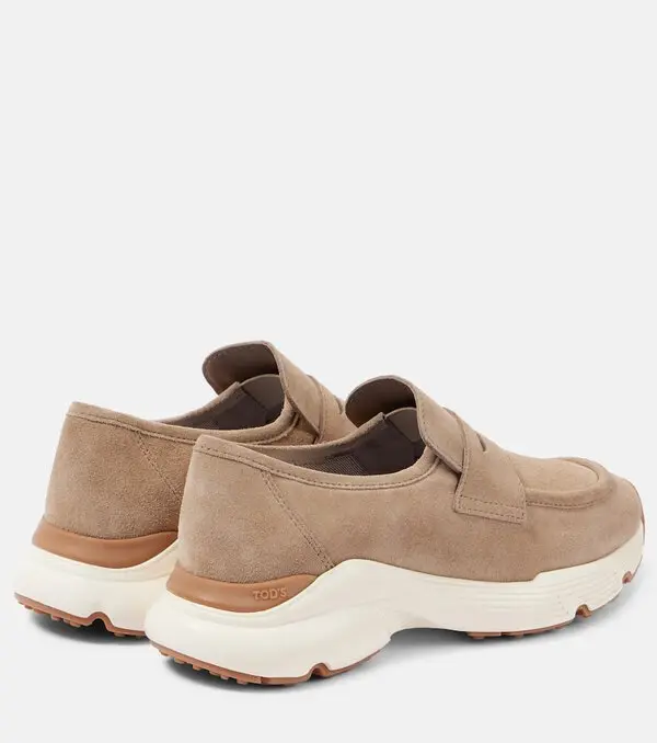 TOD'S Suede Sneakers - Beige