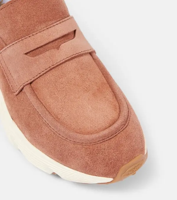 TOD'S Suede Sneakers - Beige