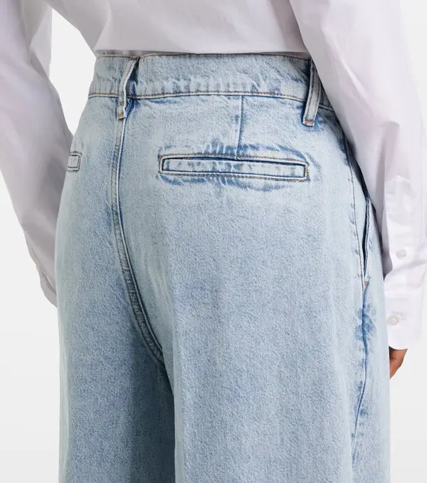 FRAME High-rise Wide-leg Jeans