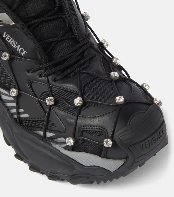 Versace Mercury M_vs_02 Mesh Sneakers - Black