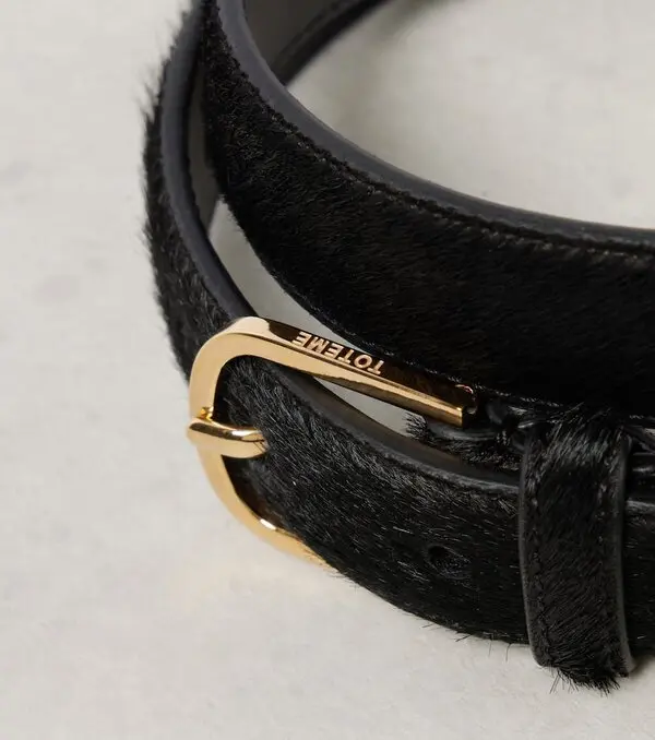TOTEME Calf Hair Belt