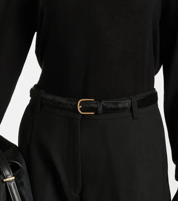 TOTEME Calf Hair Belt