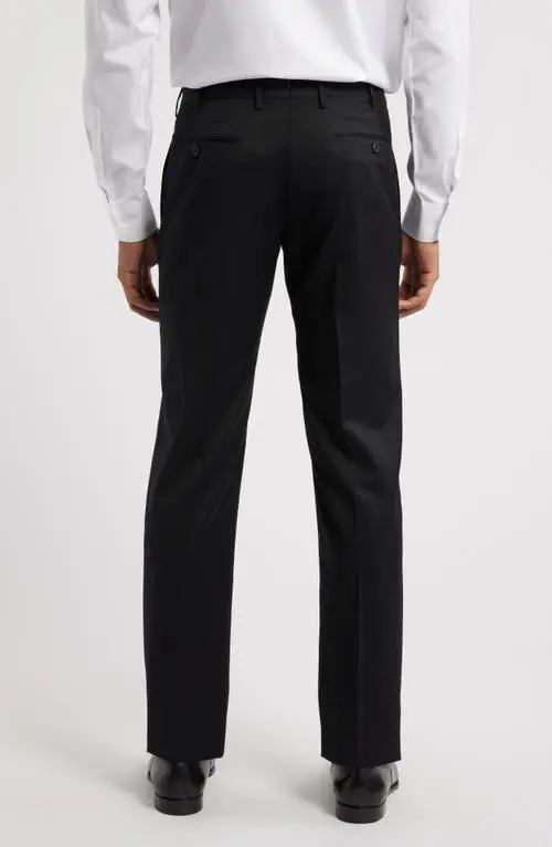 Zanella Parker Platinum Super 130's Gabardine Dress Pants - Black