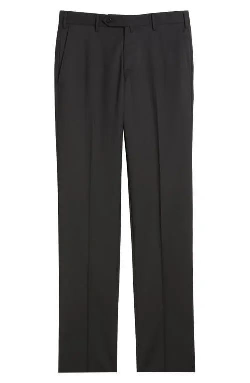 Zanella Parker Platinum Super 130's Gabardine Dress Pants - Black