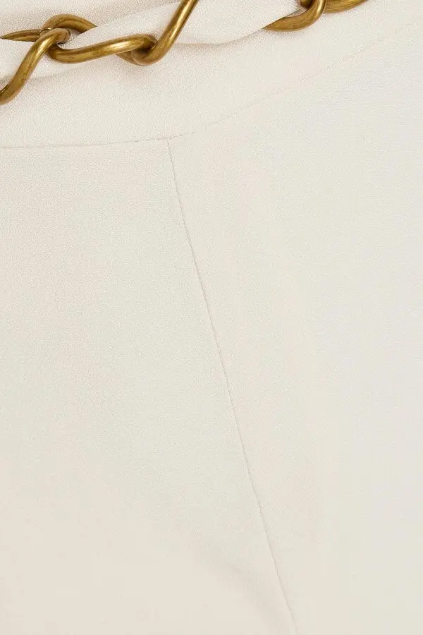 Zimmermann Embellished Crepe Flared Pants