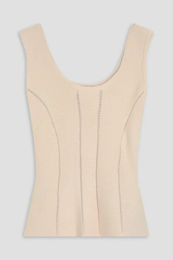 Zimmermann Knitted Tank - Cream