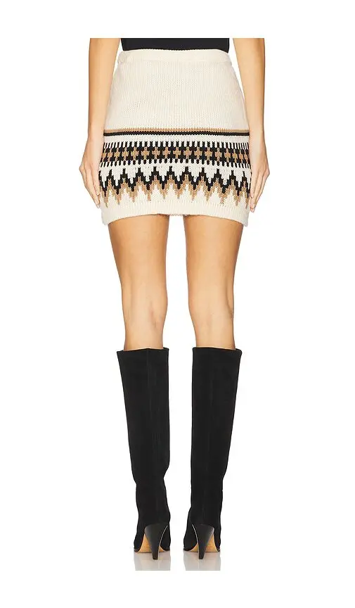 SEROYA Sierra Mini Skirt - Eggshell