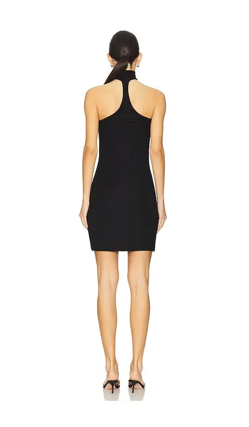 sachin and babi light blue dress Michael Lauren Tyree Mock Neck Tube Dress In Black - 30% Off