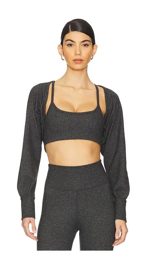 Strut This Shrug - Herringbone