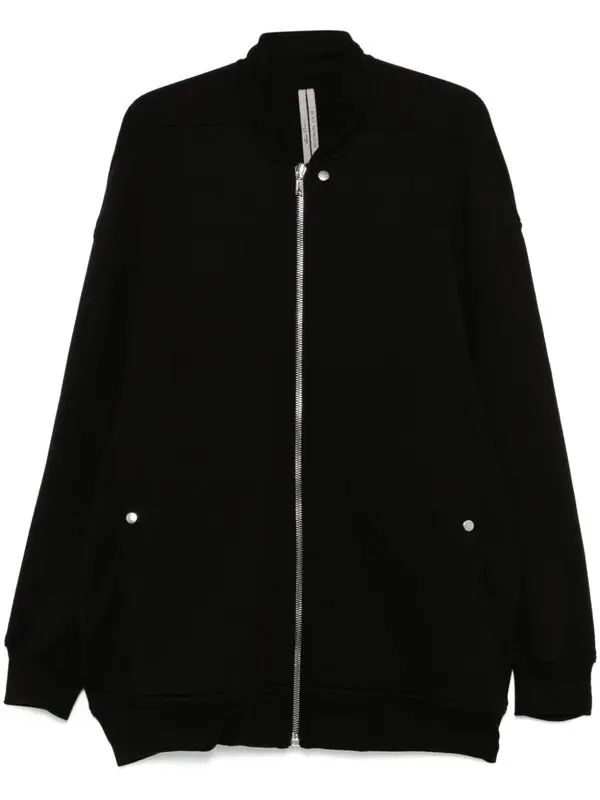 Rick Owens Jumbo Flight Bomber Jacket - Black