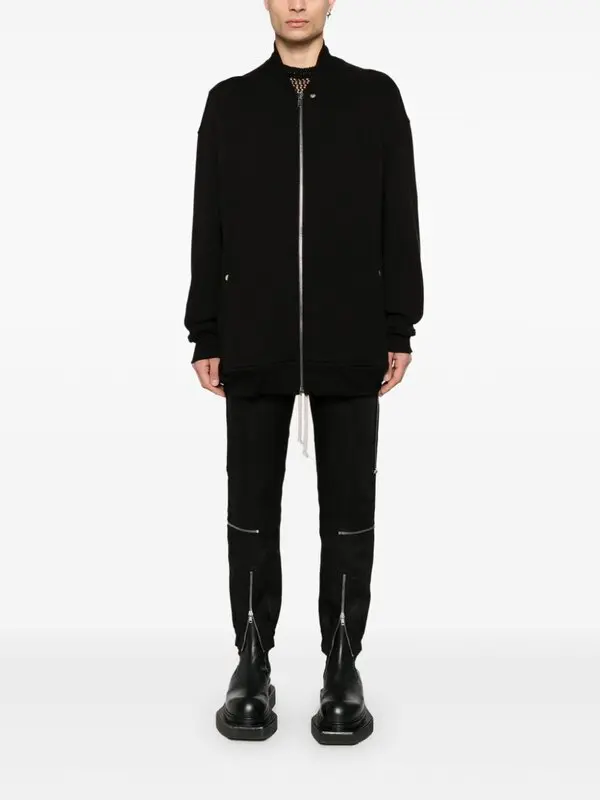Rick Owens Jumbo Flight Bomber Jacket - Black