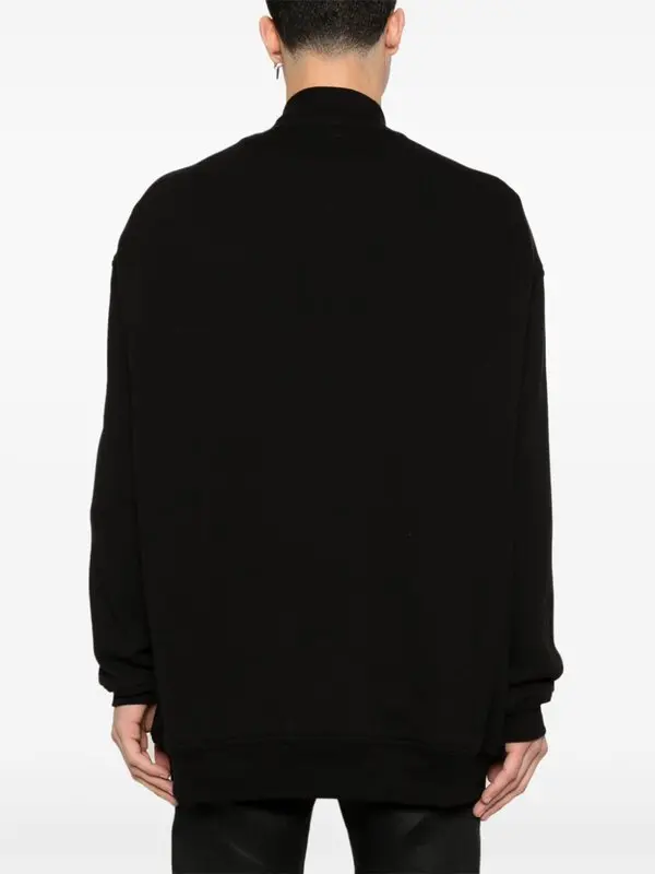 Rick Owens Jumbo Flight Bomber Jacket - Black