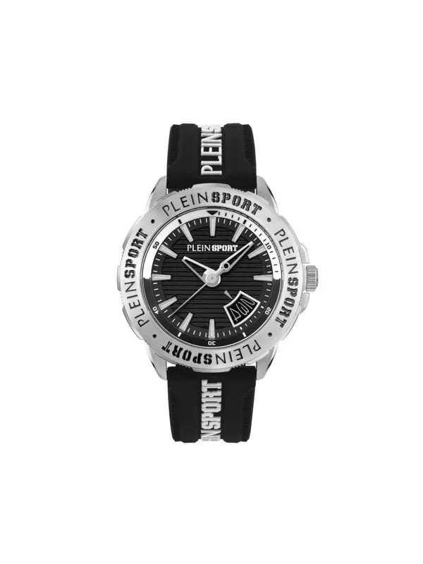 PLEIN SPORT 44mm Strap Watch - Black