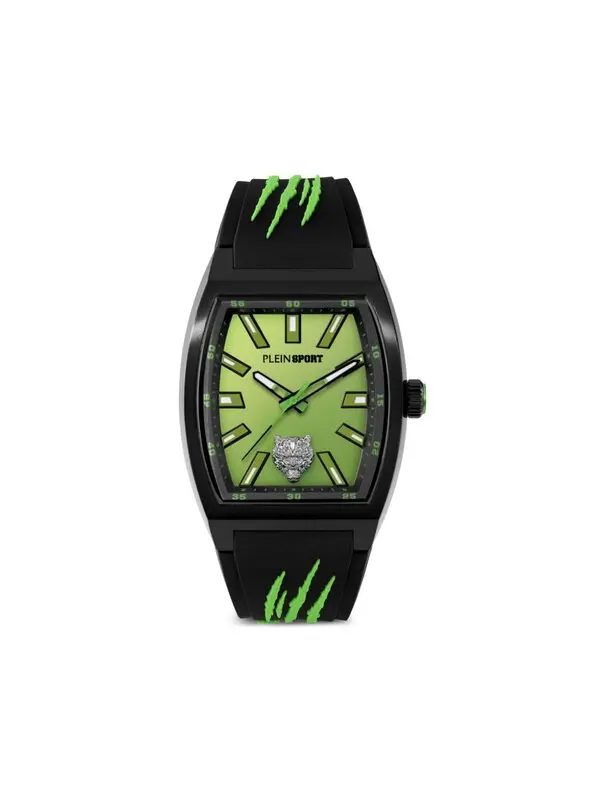 PLEIN SPORT 40mm Gaze Strap Watch - Green