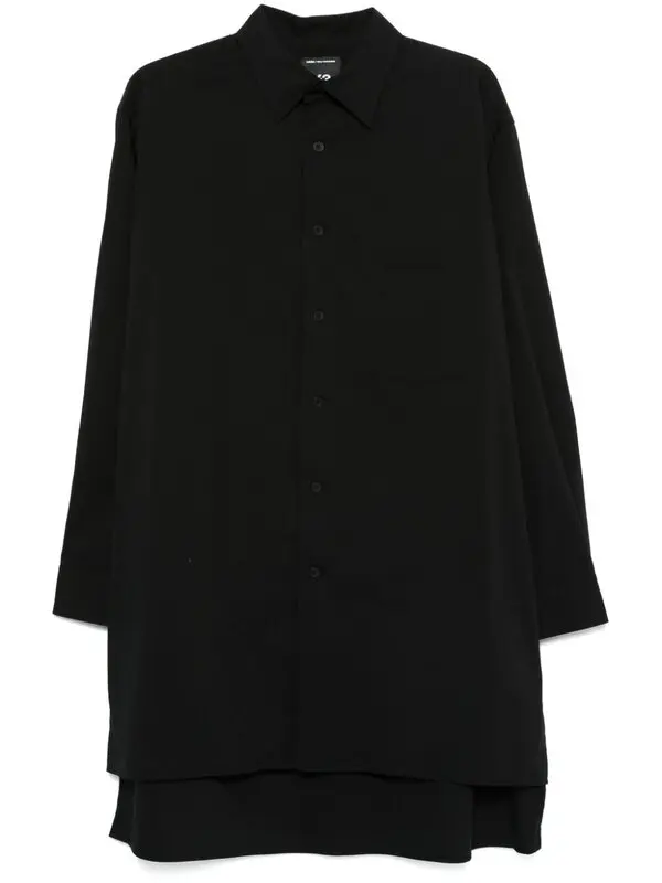 Y3 Graphic-print Shirt - Black