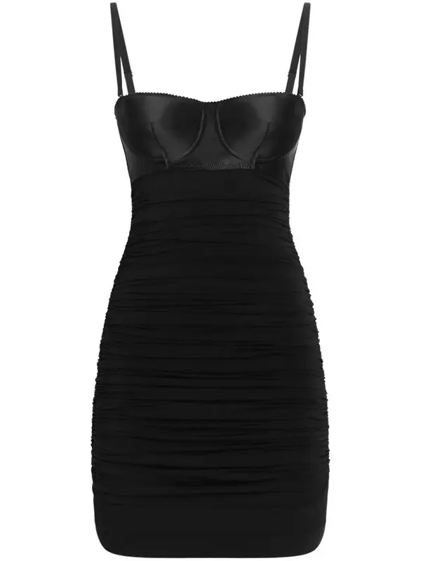 Dolce & Gabbana Ruched Mini Dress