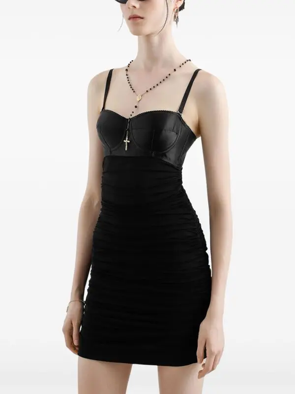 Dolce & Gabbana Ruched Mini Dress