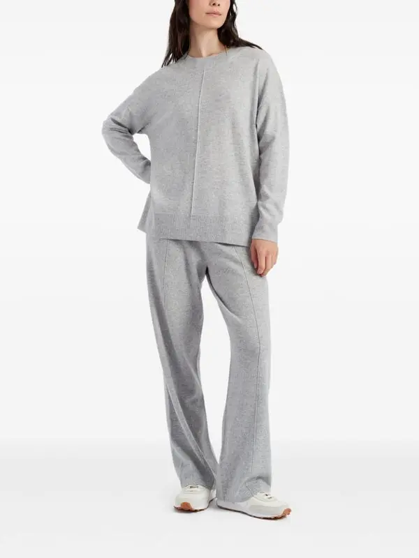 Chinti & Parker Wide-leg Track Pants - Grey