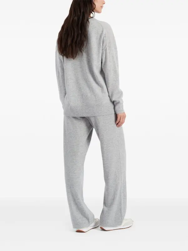 Chinti & Parker Wide-leg Track Pants - Grey