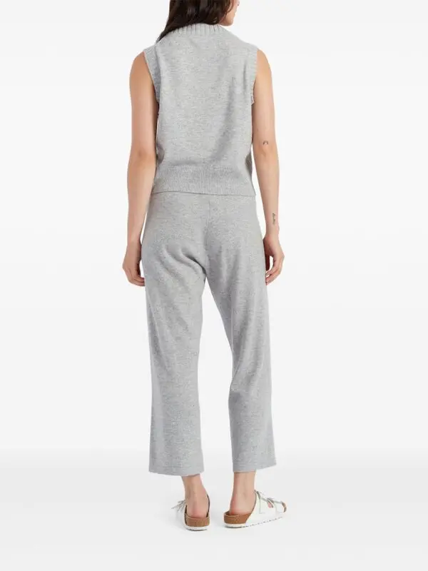 Chinti & Parker Wide-leg Cropped Trousers - Grey
