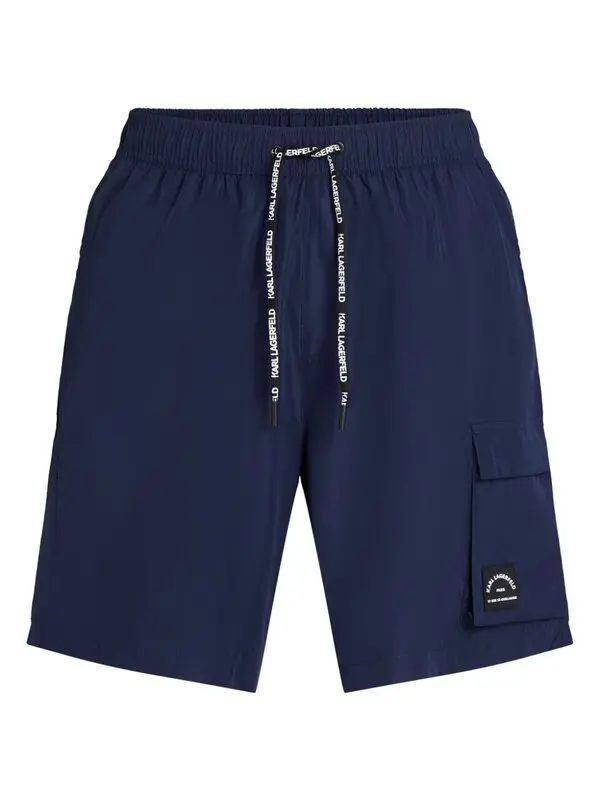 Karl Lagerfeld Rue St-guillaume Swim Shorts - Blue