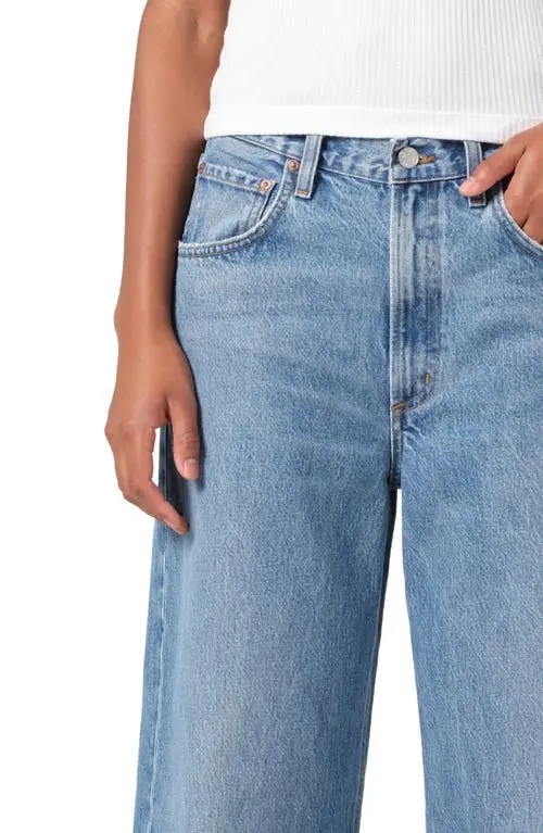 AGOLDE Low Rise Baggy Jeans - Fairway