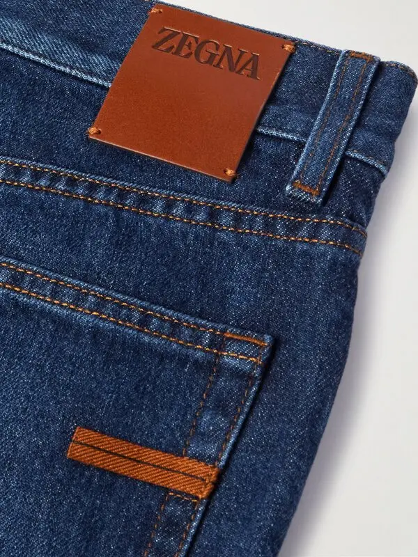 Zegna Slim-fit Jeans - Blue