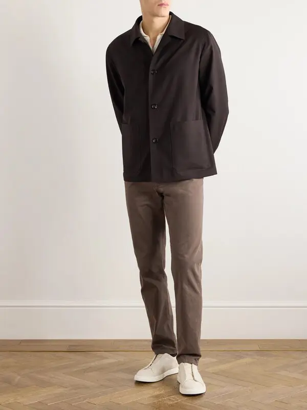Zegna Wool And Mohair-blend Chore Jacket