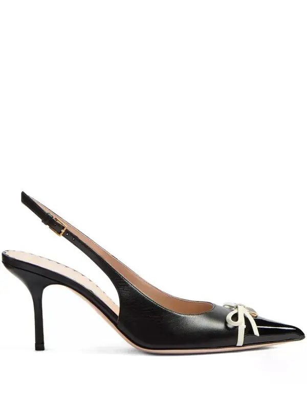 Valentino Garavani 80mm Bepointy Slingback Pumps - Black
