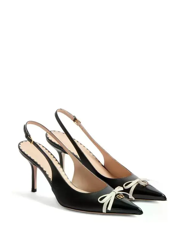 Valentino Garavani 80mm Bepointy Slingback Pumps - Black