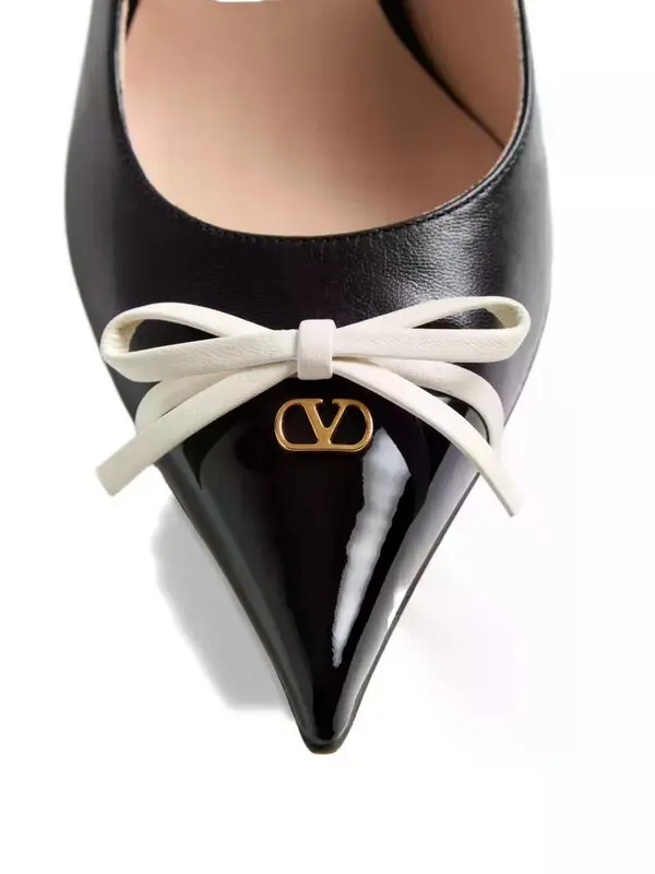 Valentino Garavani 80mm Bepointy Slingback Pumps - Black