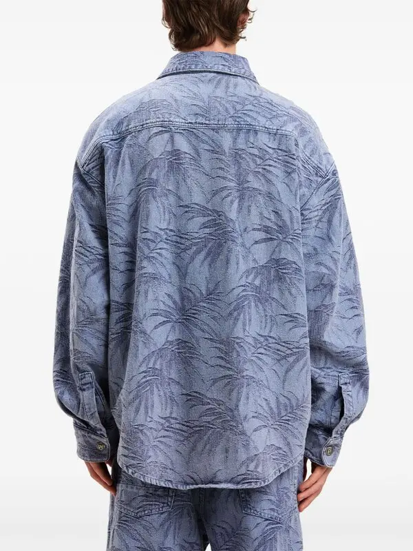 Palm Angels Palms Denim Shirt