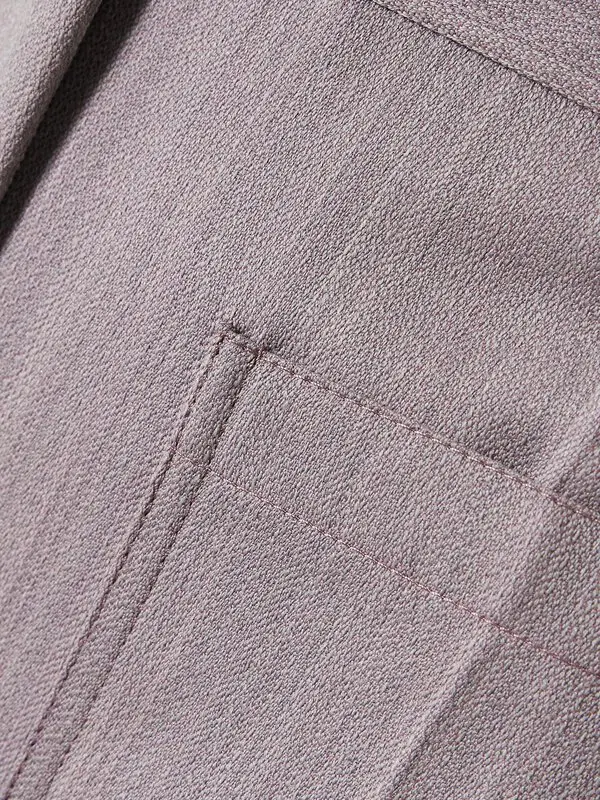 Victoria Beckham Alina Textured-wool Wide-leg Trousers