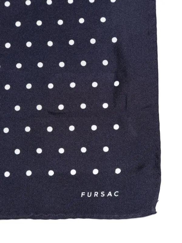 FURSAC Polka-dot Print Pocket Square