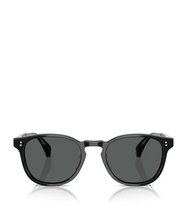 Oliver Spencer Titanium Finley Sunglasses - Black