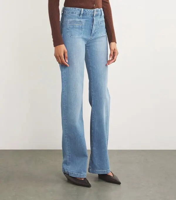 Paige Leenah Wide-leg Jeans