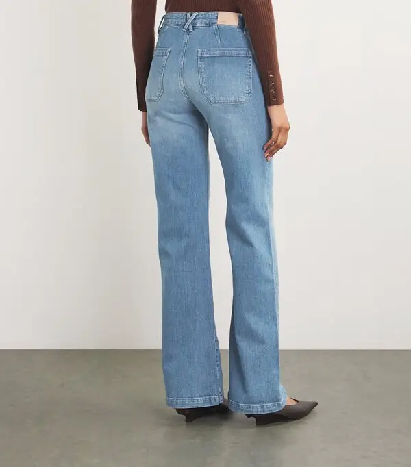Paige Leenah Wide-leg Jeans