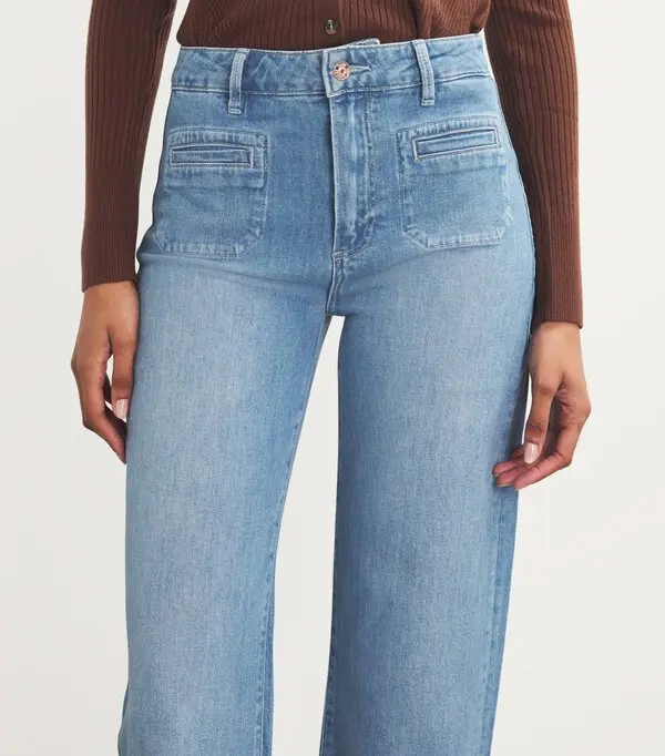 Paige Leenah Wide-leg Jeans
