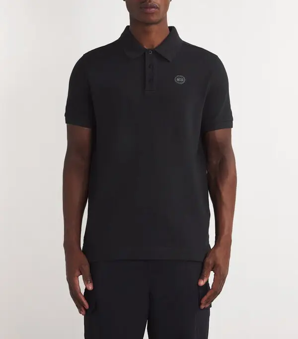 Canada Goose Cotton Logo Beckley Polo Shirt - Black