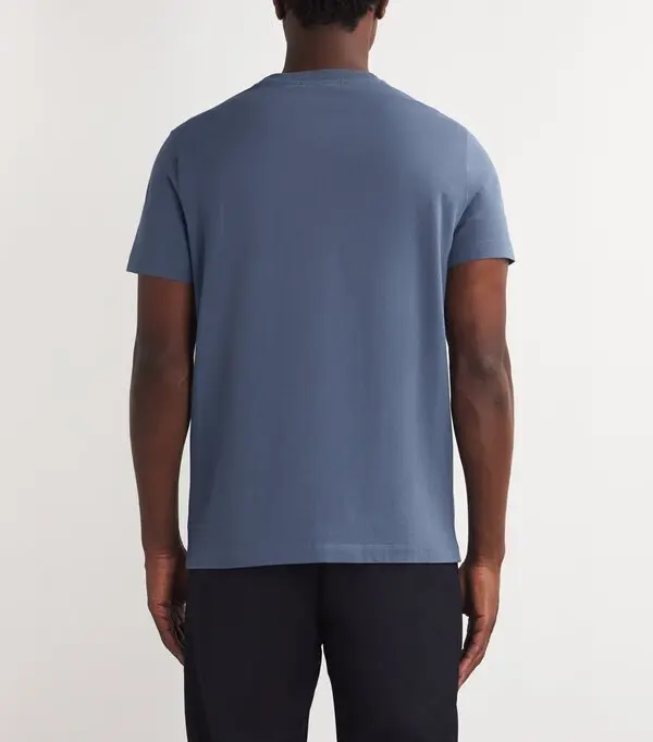 Canada Goose Cotton Embroidered Emerson T-shirt - Blue