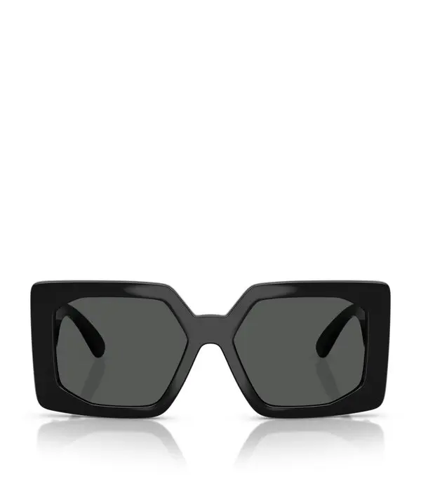 Versace Square Frame Sunglasses - Black